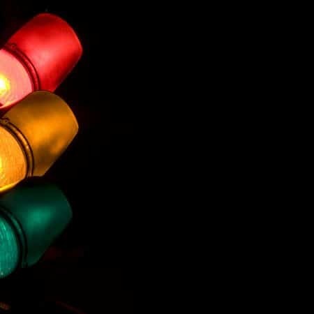 Large 3-Light Traffic Light | Traffic Safety Signals
