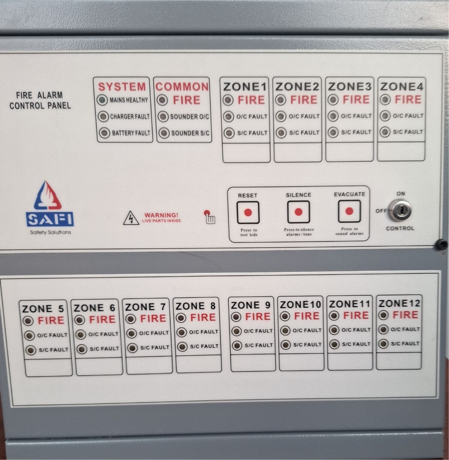 Addressable Zeta fire alarm Panel
